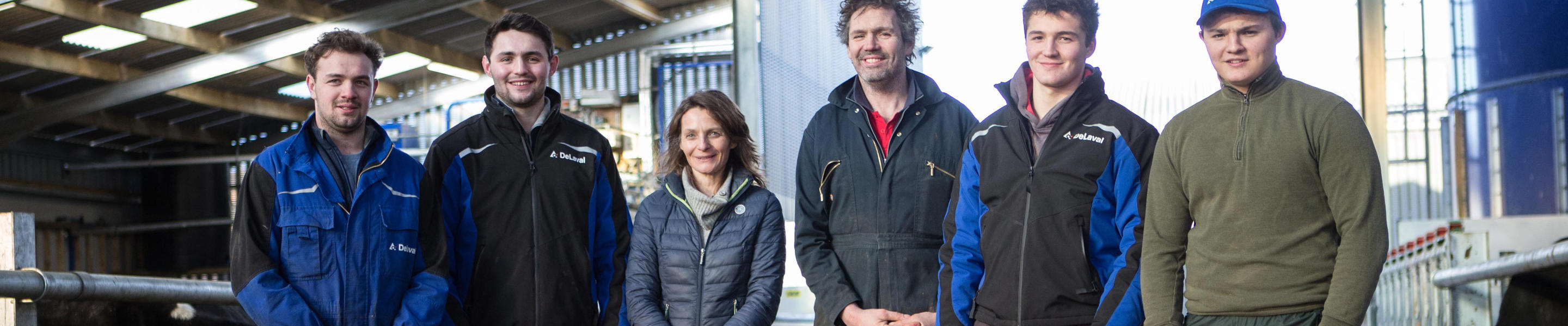 DeLaval install first VMS V300 in UK - DeLaval
