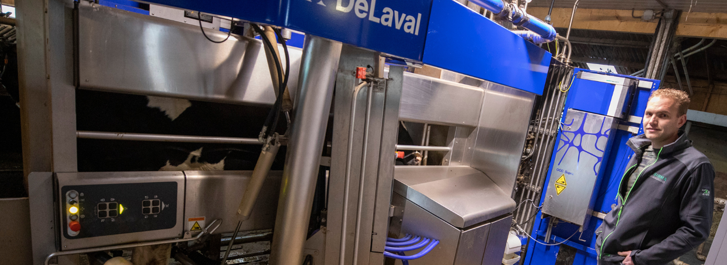 DeLaval lanza un nuevo sistema de ordeño robotizado, el modelo DeLaval ...