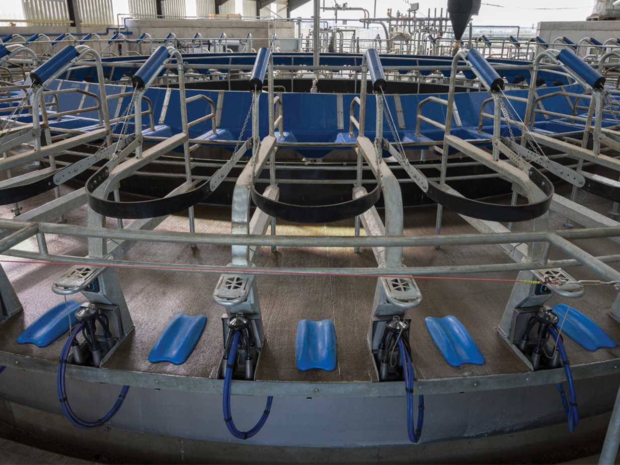 DeLaval Rotary milking system E100 - DeLaval