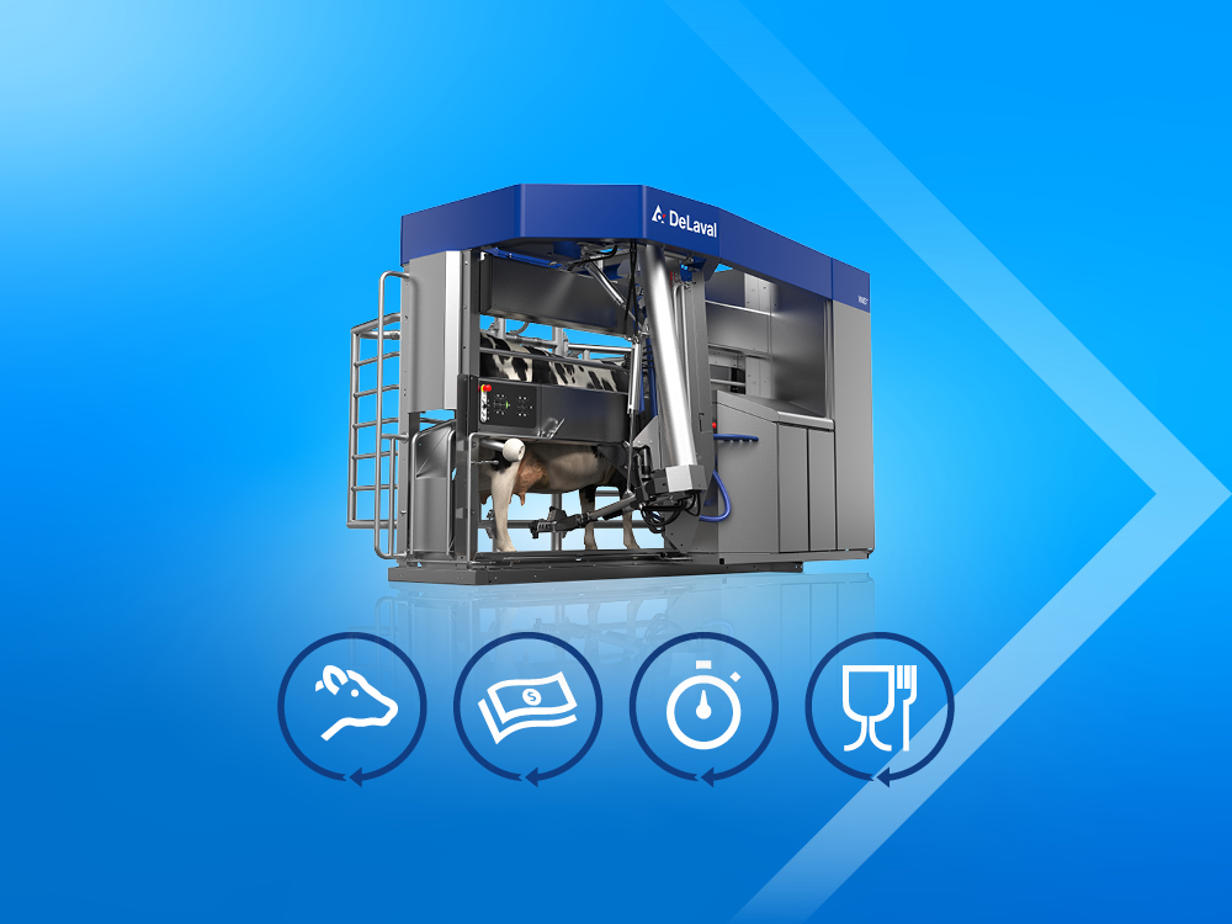 DeLaval VMS™ - Robotic Milking System