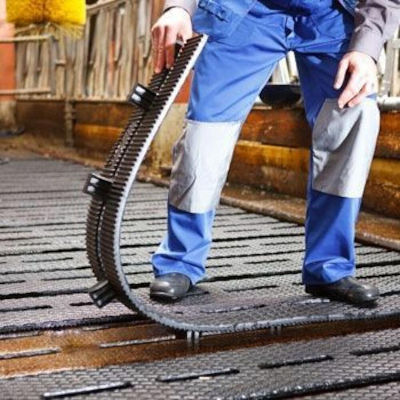 DeLaval gummigulv til spalter SFC-S - DeLaval