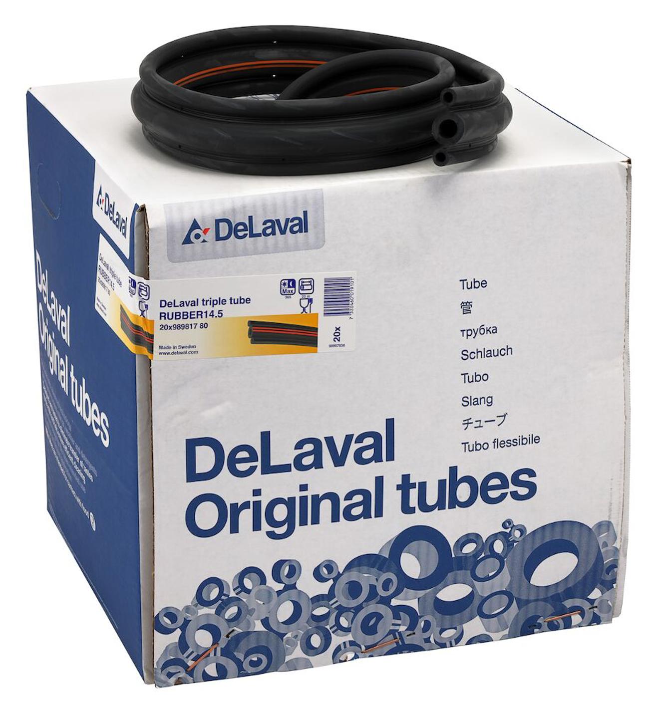 Triple tube rubber - DeLaval
