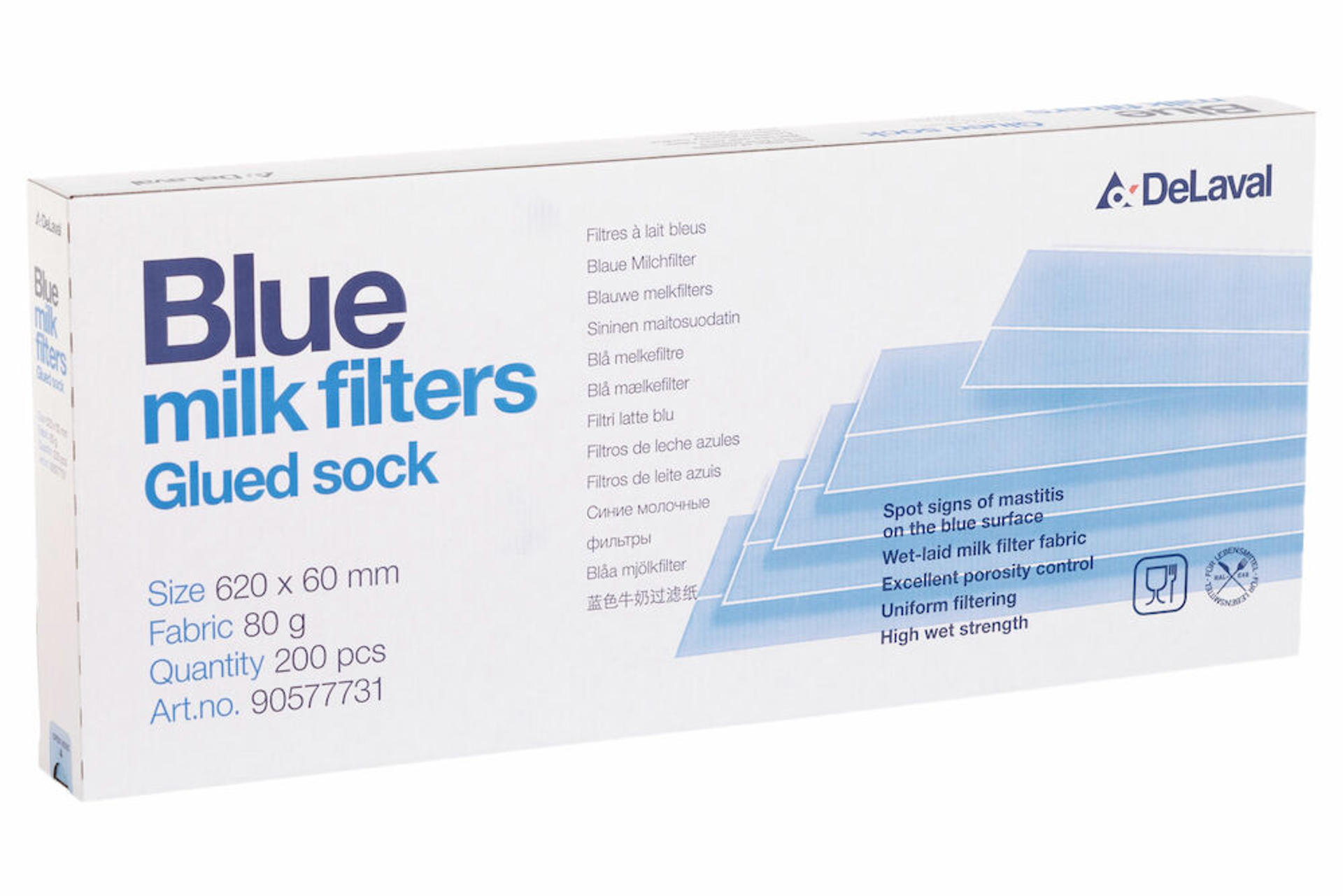 Blue milk filter - DeLaval