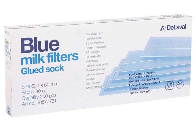Blue milk filter - DeLaval