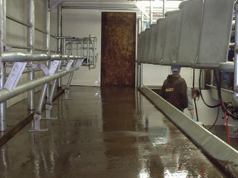 DeLaval herringbone parlor HB50 - DeLaval