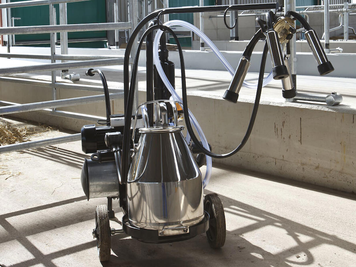 DeLaval PMU portable milking unit - DeLaval