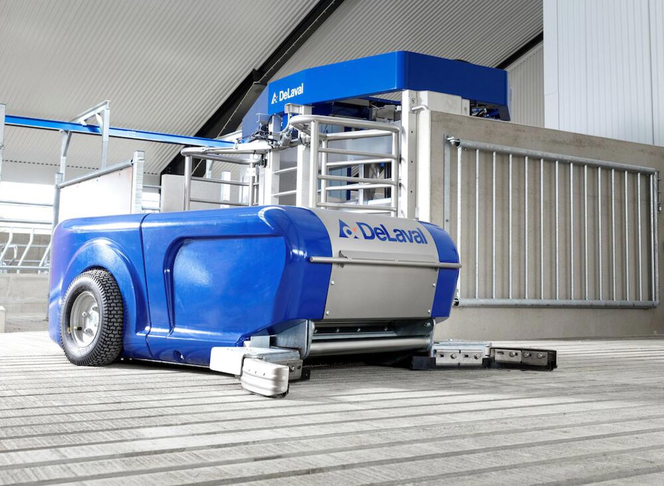 DeLaval robot collector - DeLaval
