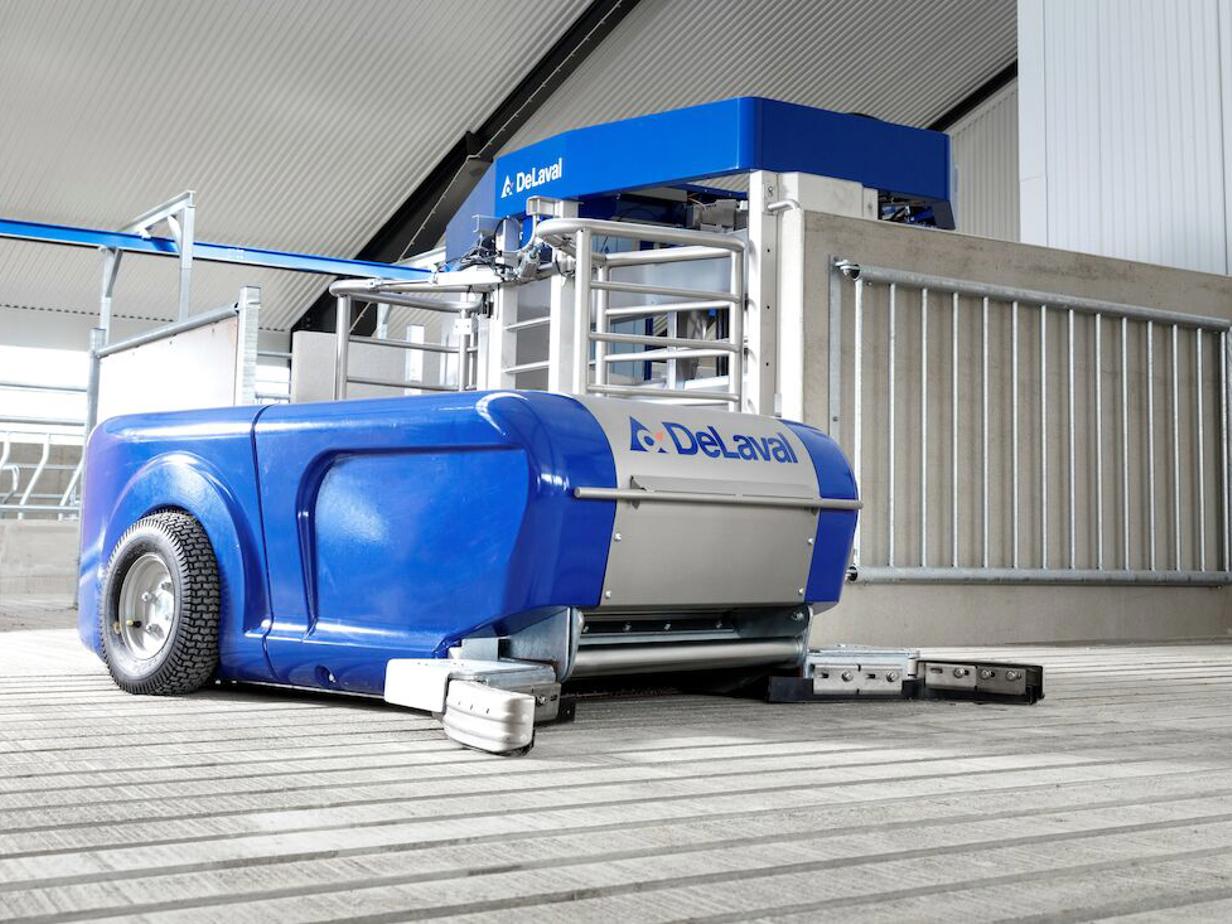 DeLaval robot collector RC - DeLaval
