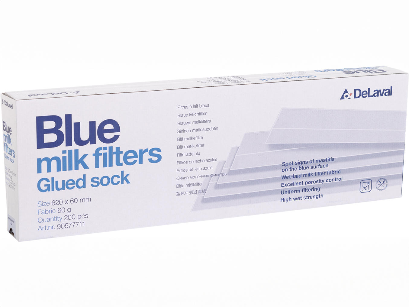 Premium Blue Milk Filters - DeLaval