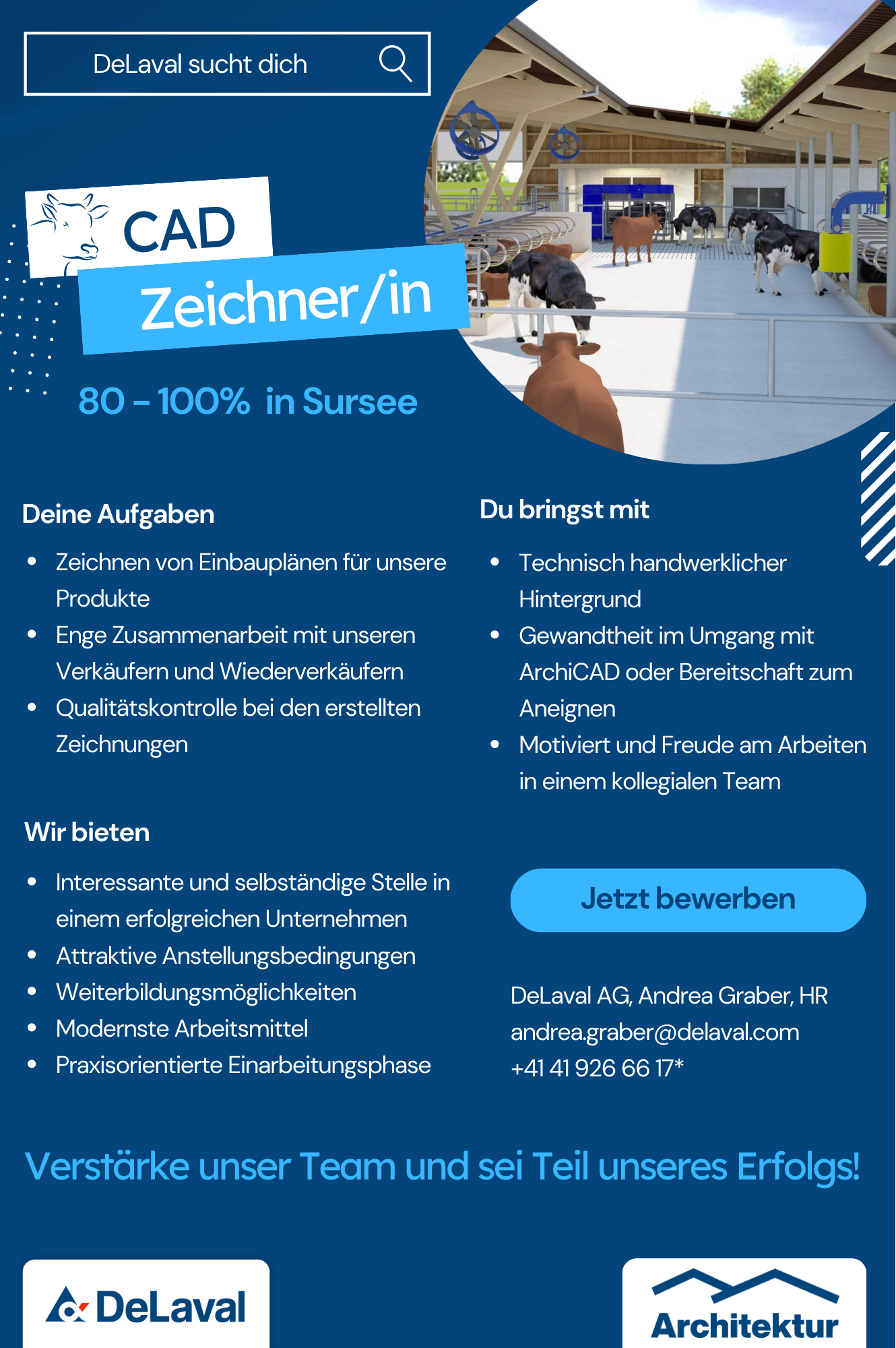 Offene Stellen bei DeLaval - DeLaval