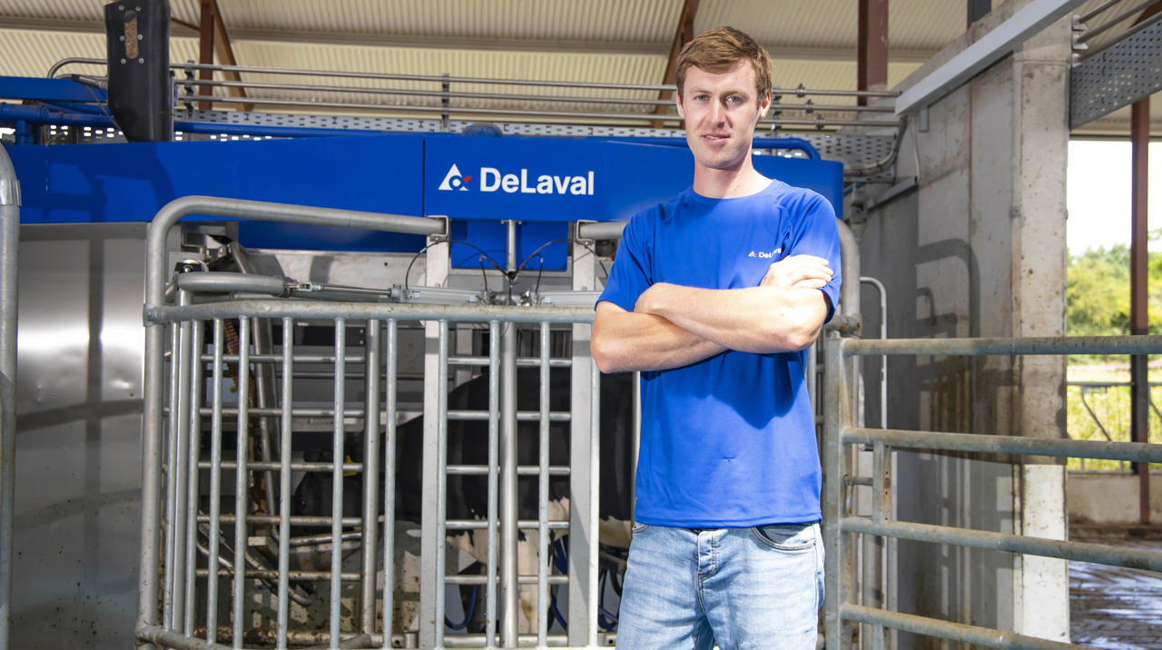 DeLaval VMS™ V300 serie robot de traite - DeLaval